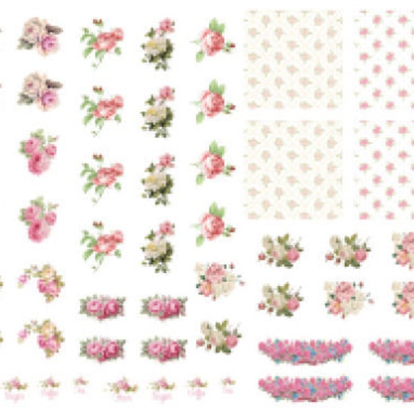 Shabby Chic Decals - Etsy