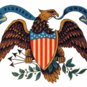 Vintage Image Patriotic Early American Eagle Furniture Transfers ...