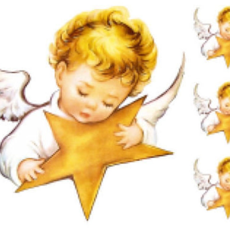 Angel Wall Decal - Etsy