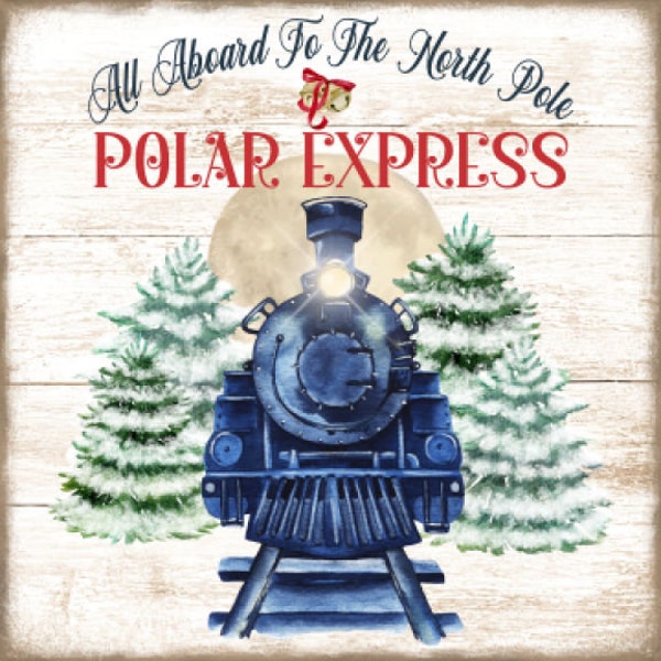 Polar Express Sign - Etsy