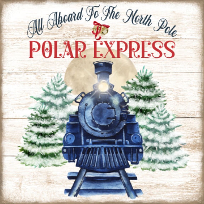 Polar Express Sign - Etsy
