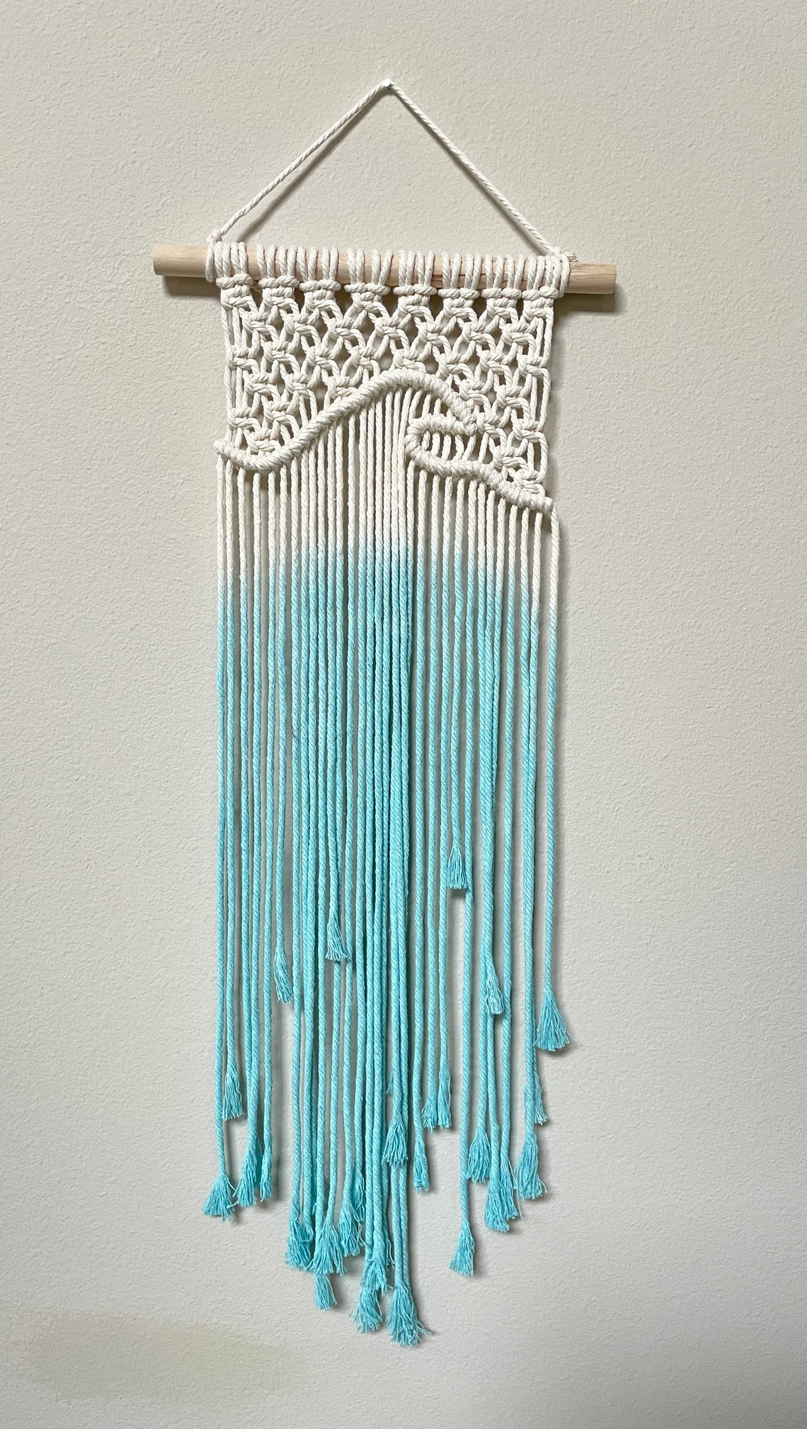 Macrame Wave Wall Hanging/ Beach Decor - Etsy