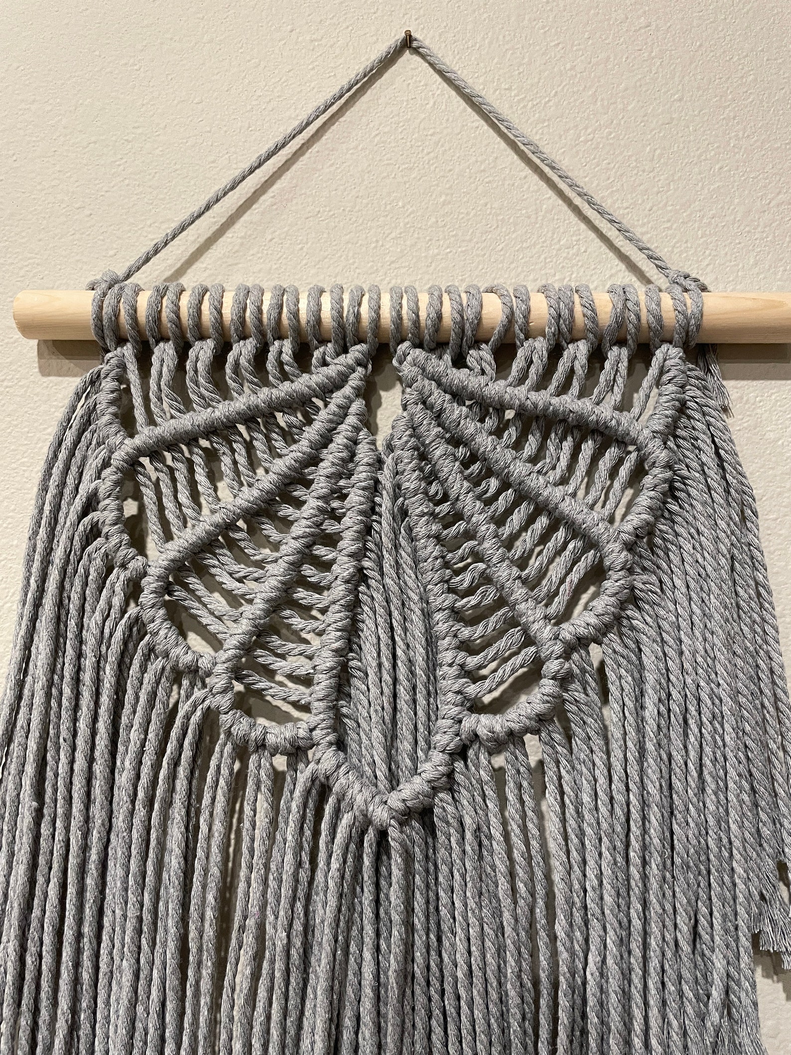 Shell Macrame Wall Hanging / Macrame Boho Decor/house Warming - Etsy