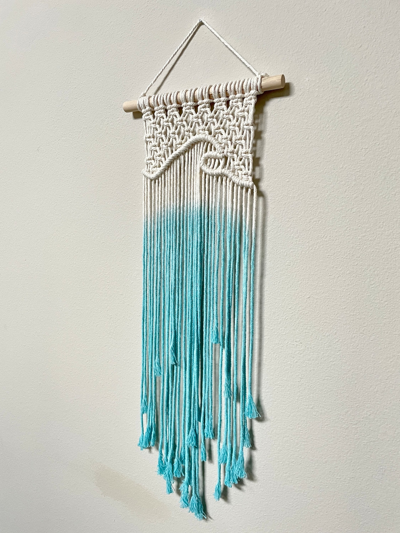 Macrame Wave Wall Hanging/ Beach Decor - Etsy