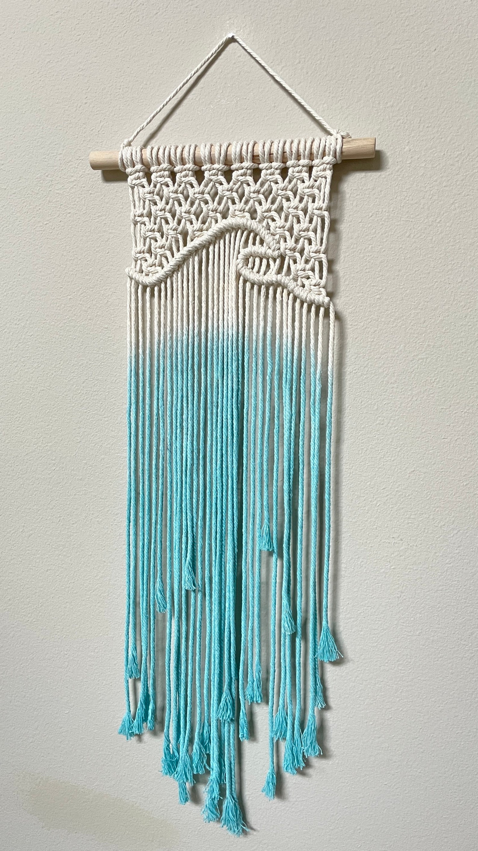 Macrame Wave Wall Hanging/ Beach Decor - Etsy