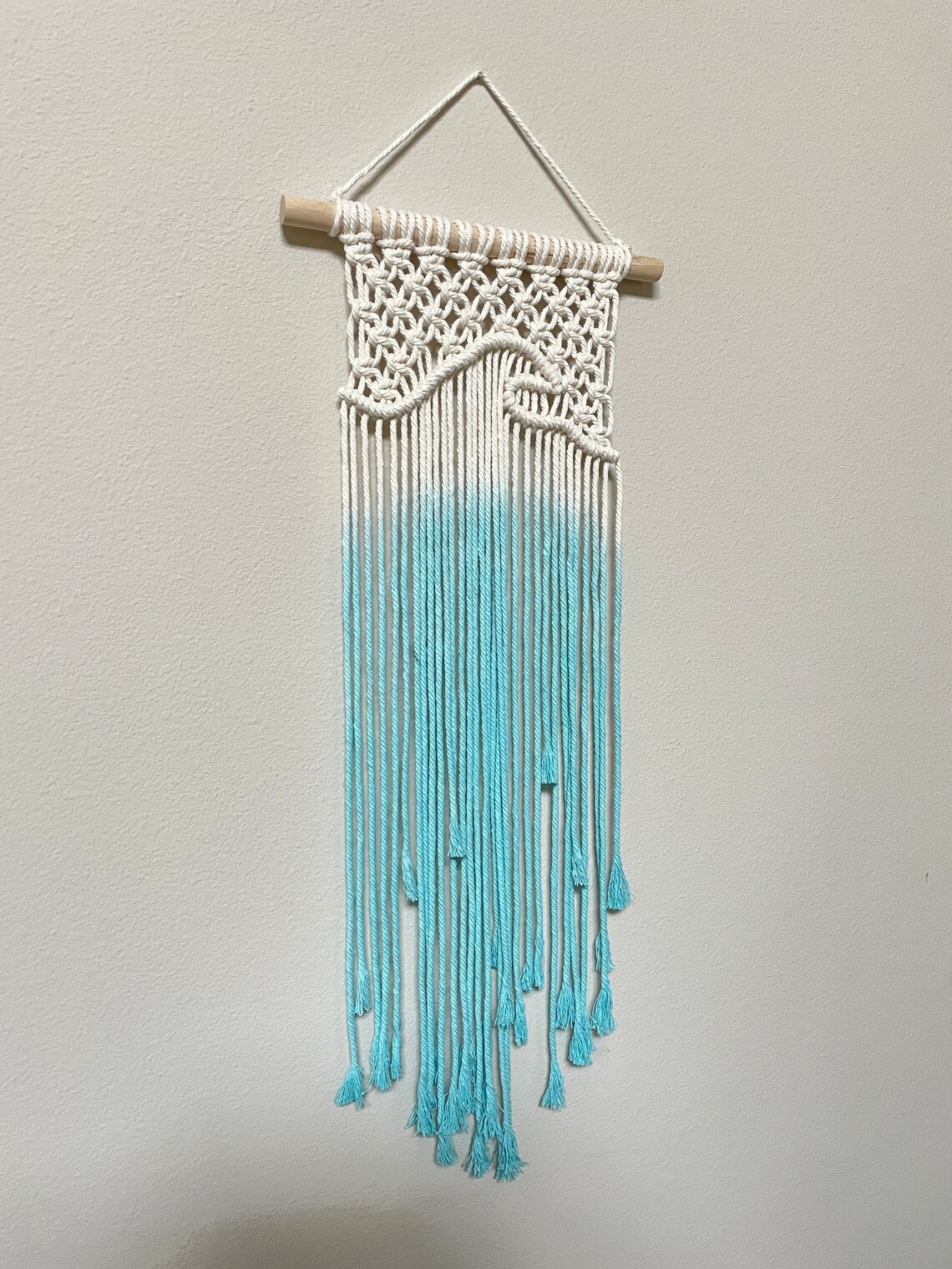 Macrame Wave Wall Hanging/ Beach Decor - Etsy