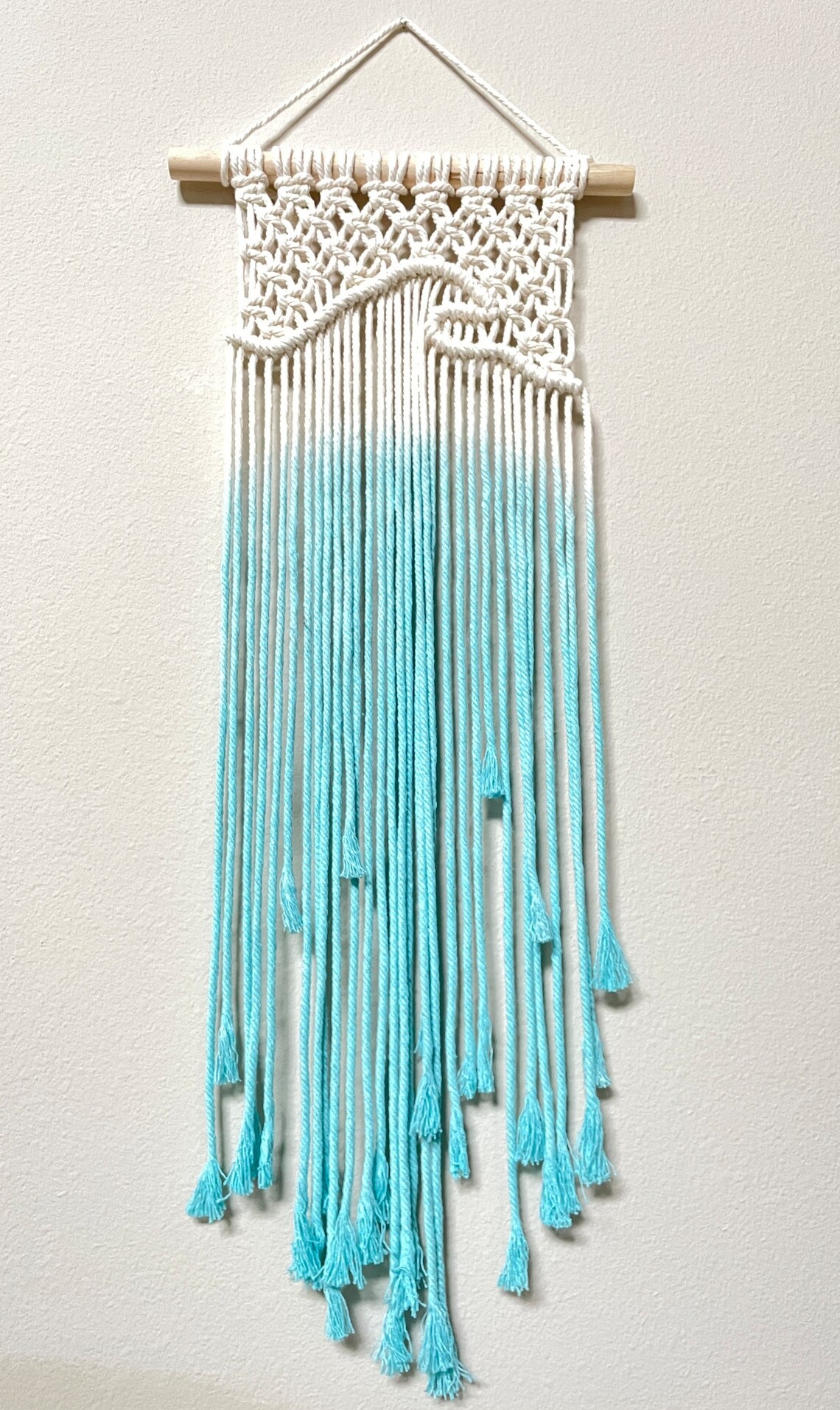 Macrame Wave Wall Hanging/ Beach Decor - Etsy