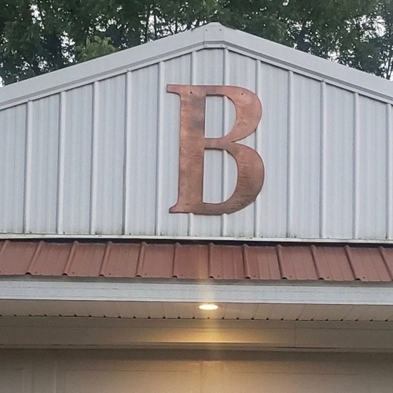 Metal Letters - Etsy