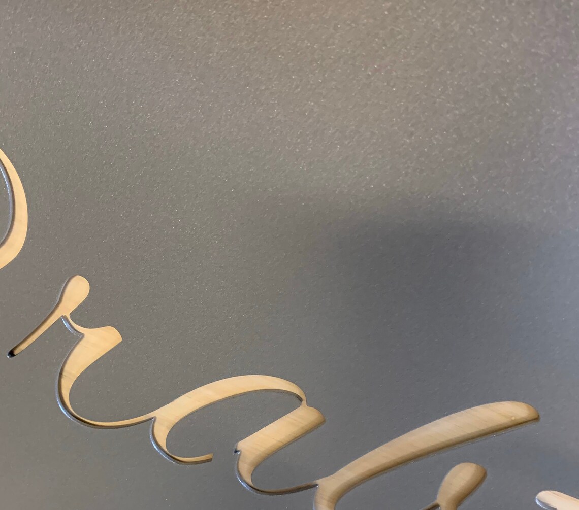 Oval METAL SIGN personalized Metal Sign Personal Door Sign | Etsy