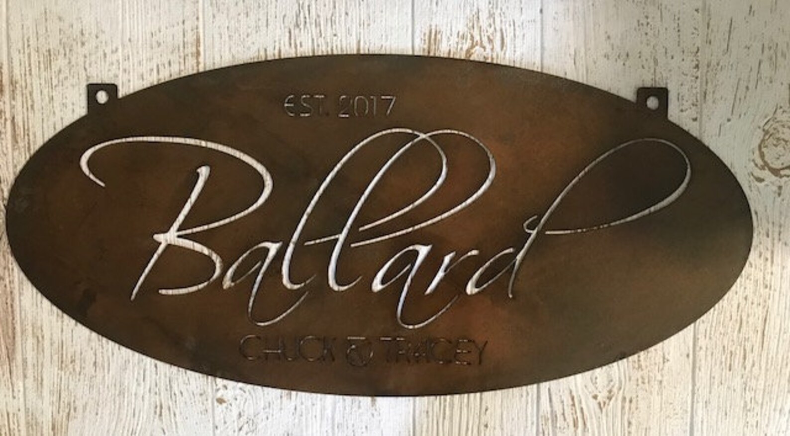 4 Ft Oval SIGN OVAL Metal Sign LARGE Oval Sign - Etsy