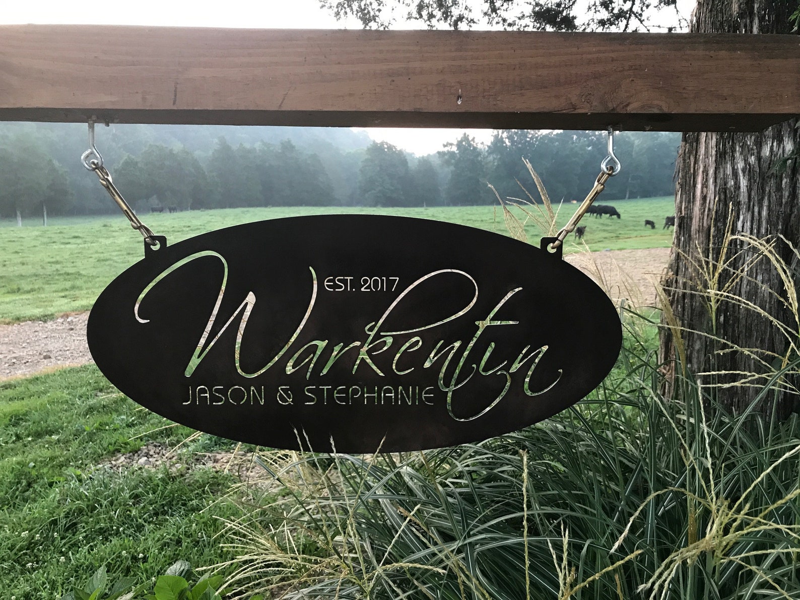 4 Ft Oval SIGN OVAL Metal Sign LARGE Oval Sign - Etsy