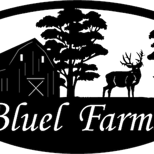 Metal BARN BUCK Sign, Barn ,BUCK Sign ,custom Metal Sign - Etsy