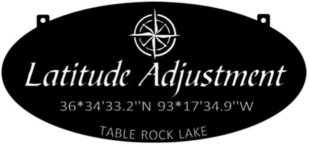 Oval METAL SIGN With Compass, Personalized Metal Sign, Personal Compass ...