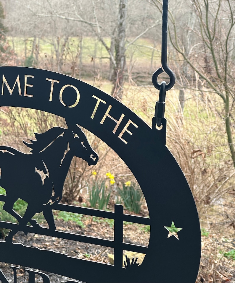 Metal Sign Hanger for Signs Modern Sign Hanger - Etsy