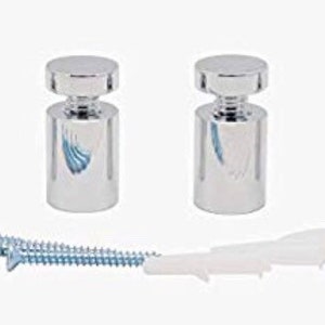 STAND off STUDS for SIGN Mount in Polished Chrome Aluminum - Etsy