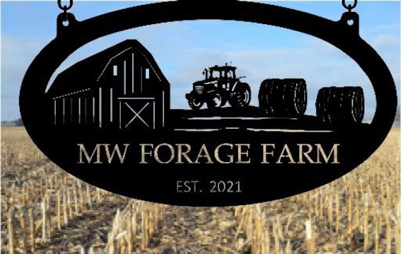 Hay Farm Sign Hay Bale Sign Hay Bale Sign - Etsy