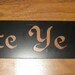 Metal HASTE YE BACK Plaque, Haste Ye Back Sign, Scottish Sign - Etsy
