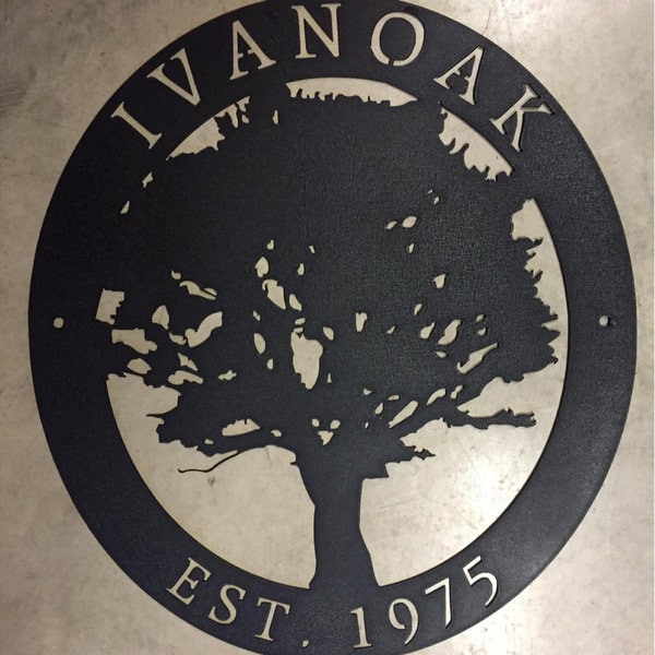 Oak Tree Sign - Etsy