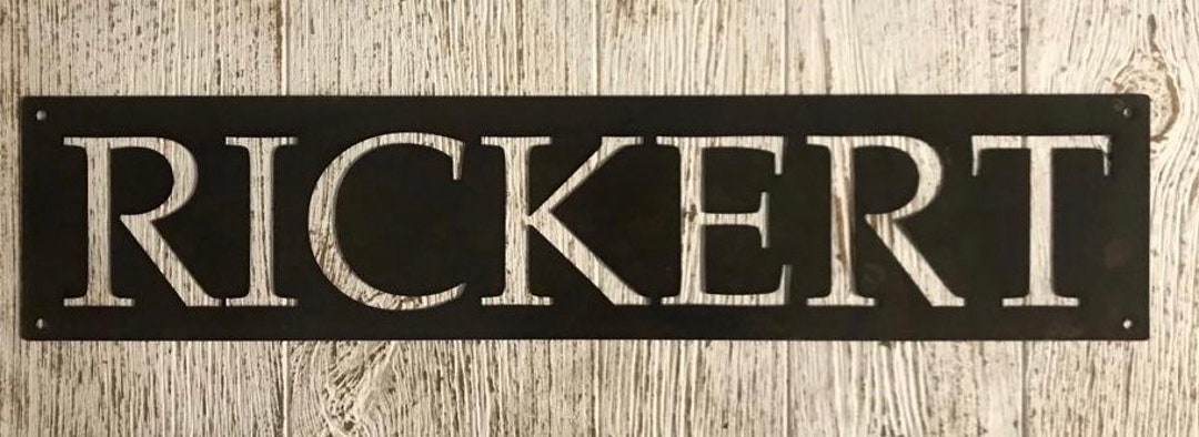 Custom Metal Sign 4 Ft Wide - Etsy