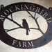 Metal MOCKINGBIRD SIGN With Your Name - Etsy