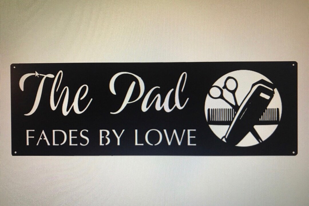 Barber Shop Sign, Metal Barber Sign - Etsy