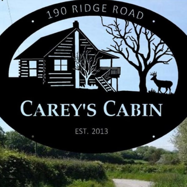 Cabin Signs - Etsy