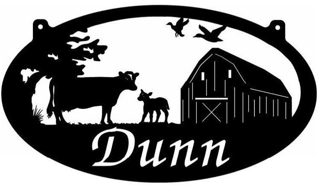 DAIRY SIGN, Barn Cow CALF Sign in Metal - Etsy
