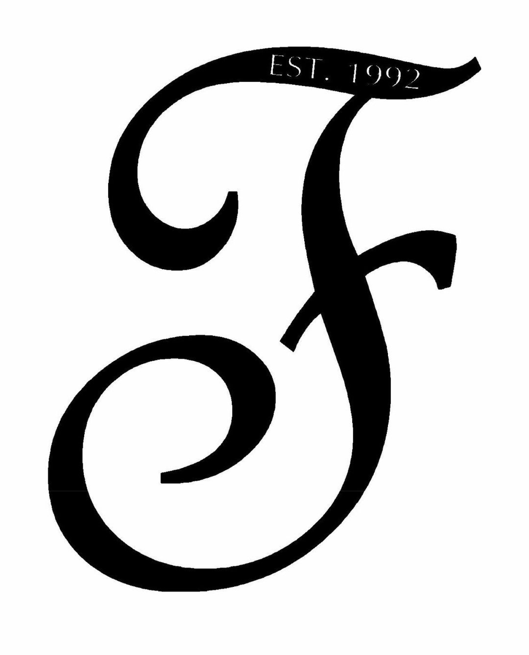 20 Inch Metal MONOGRAM With Est Date - Etsy