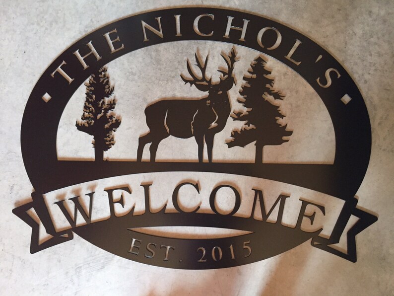 METAL BUCK SIGN , Buck Turkey Sign Personalized - Etsy