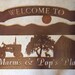 Metal Farm Sign, Mountain, Tractor, Barn Sign - Etsy
