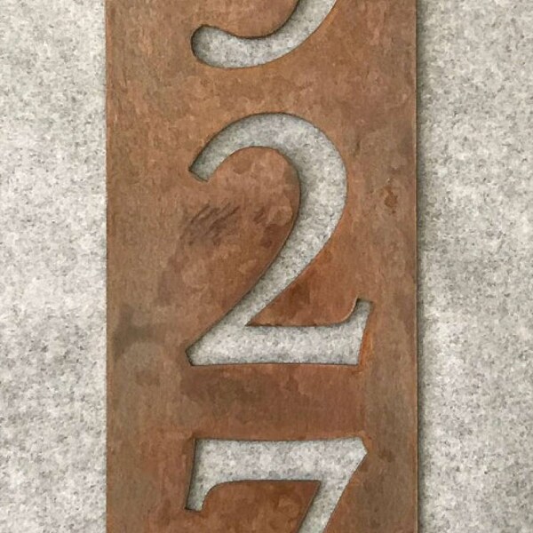Copper House Number - Etsy