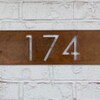 Metal Address Sign With Evergreens, Address Sign With Tree - Etsy