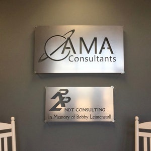 Custom Metal LOGO 3ft SIGN - Etsy