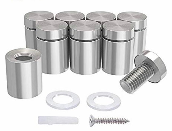 STAND off STUDS for SIGN Mount in Stainless | Etsy