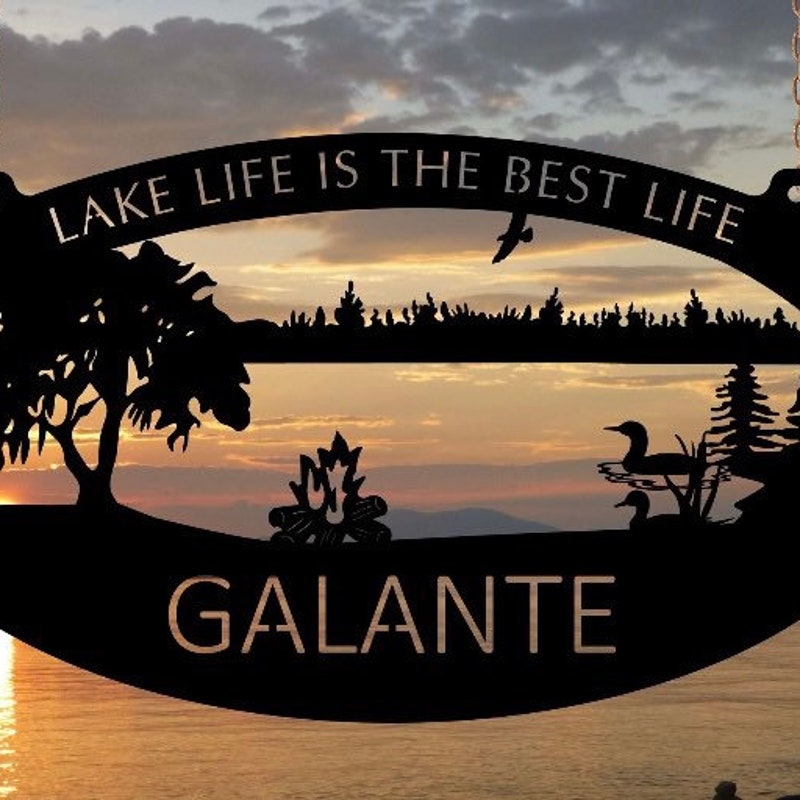 Lake Signs - Etsy