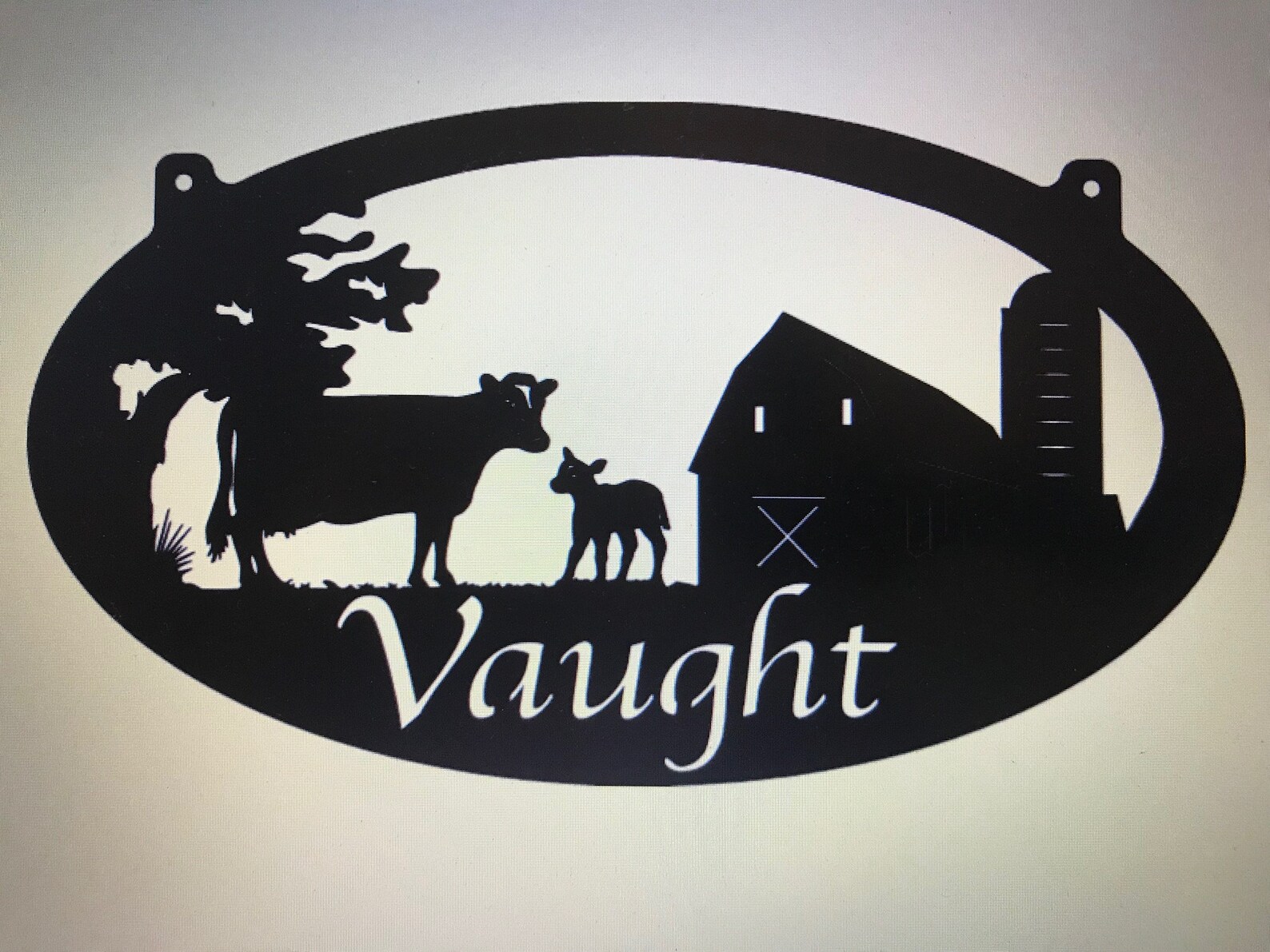 DAIRY SIGN Barn Cow CALF Sign in Metal | Etsy