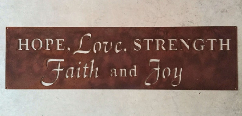 Custom Metal Sign 5ft With YOUR NAME | Etsy