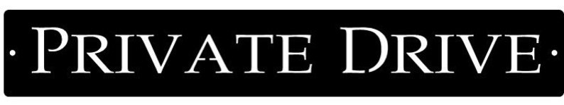 Metal PRIVATE N0 ENTRY SIGN Private Sign 24inch | Etsy