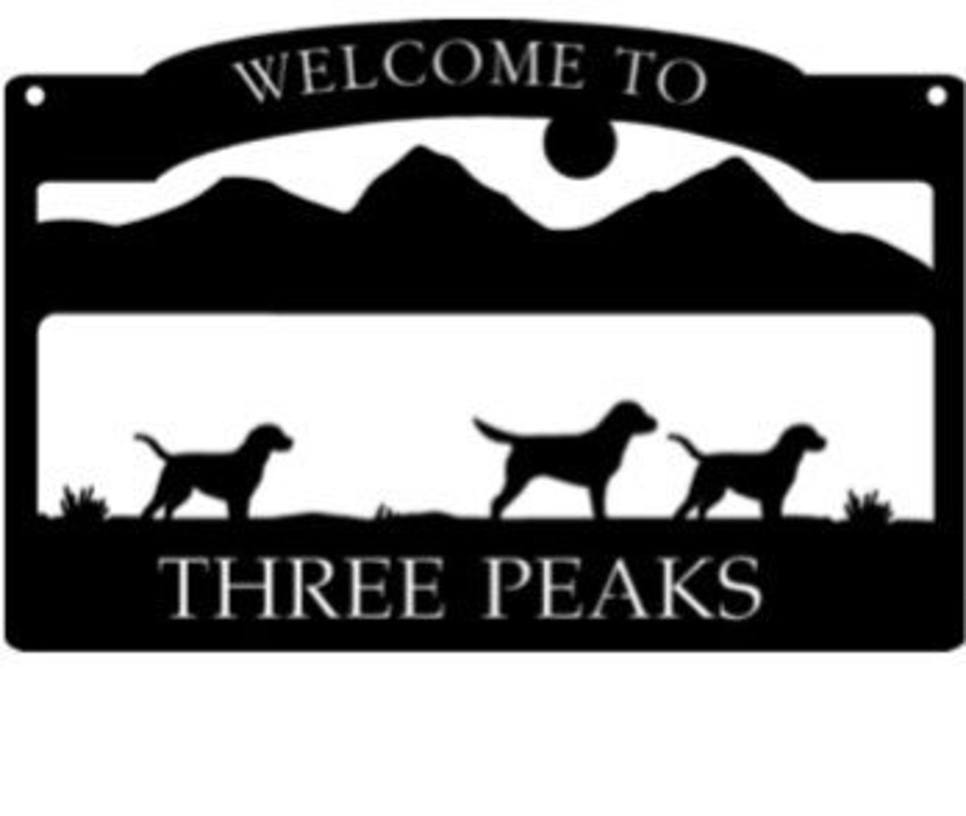 Metal MOUNTAIN DOGS Sign, Metal Farm Sign, Metal Ranch Sign - Etsy