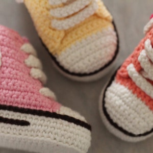 CROCHET PATTERN - "old Skool Kicks" - Crochet Pattern for Girls Hi Top ...