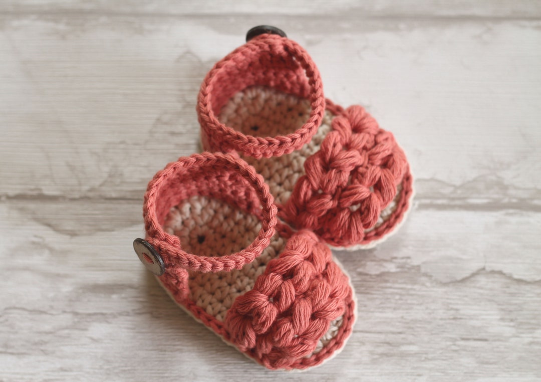 CROCHET PATTERN - "ava Summer Sandals" - Beach Sandals Crochet PDF - Etsy