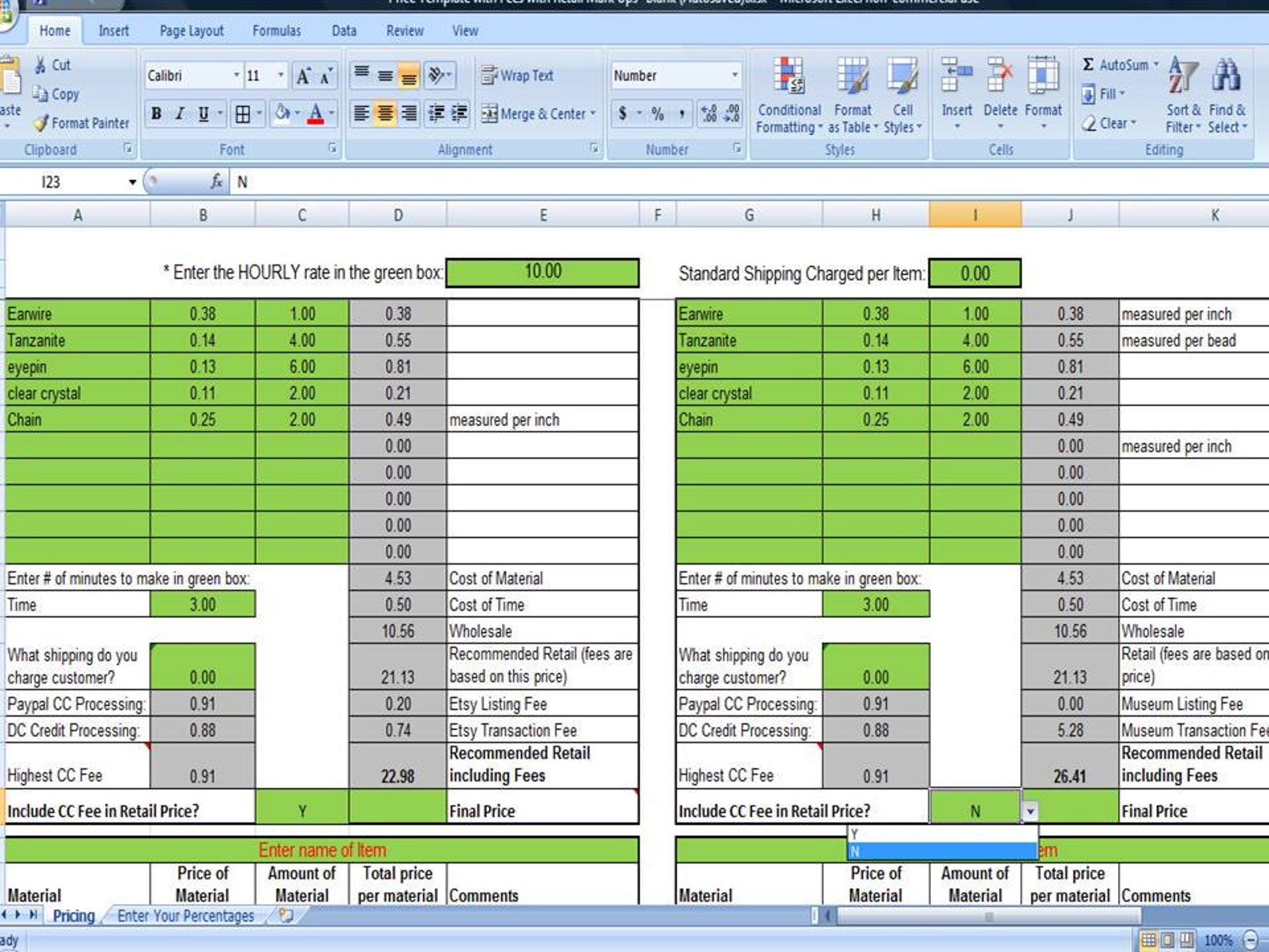 Retail Markup Calculator Markup Pricing Formula Excel Margin Formula