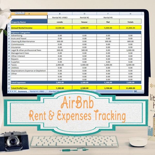 Airbnb Spreadsheet - Etsy
