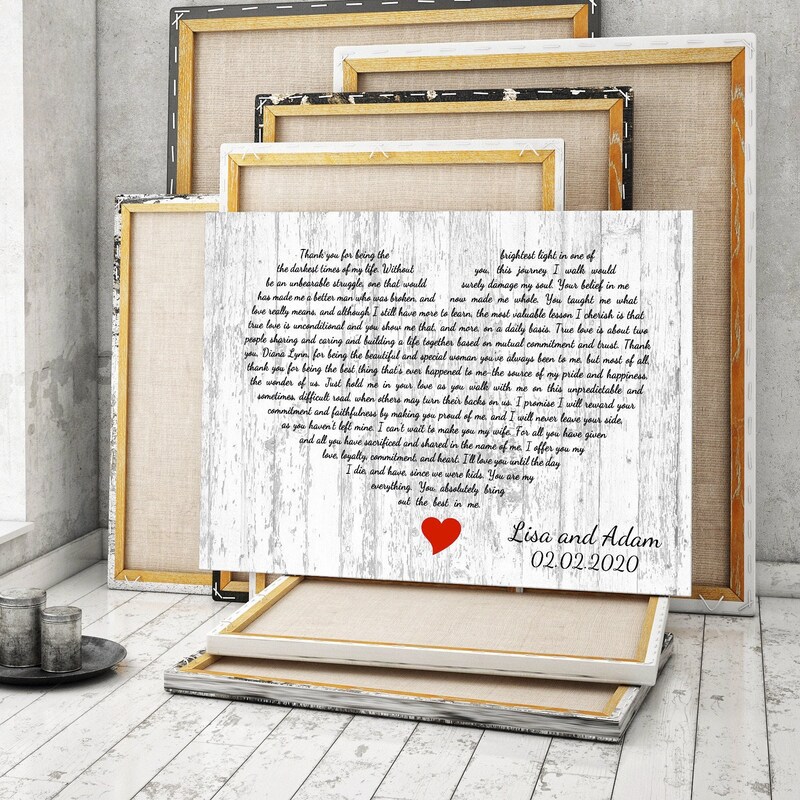 Song Lyrics Wall Art - Etsy