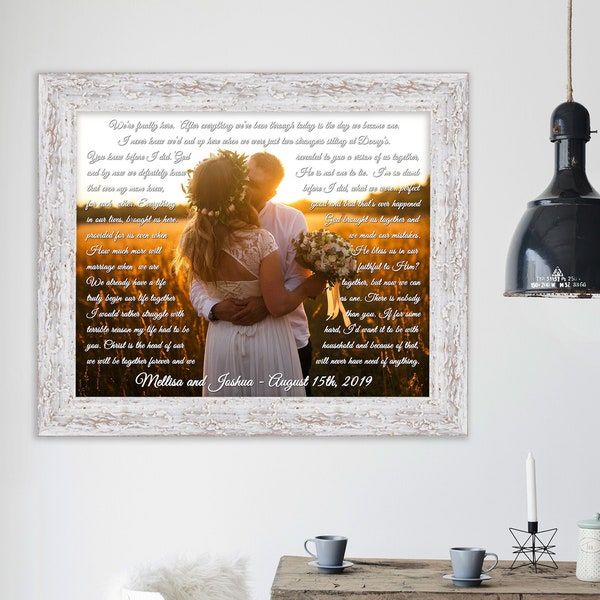 Framed Song Lyrics - Etsy