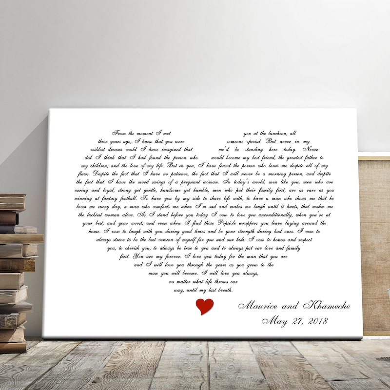 Wedding Lyrics - Etsy