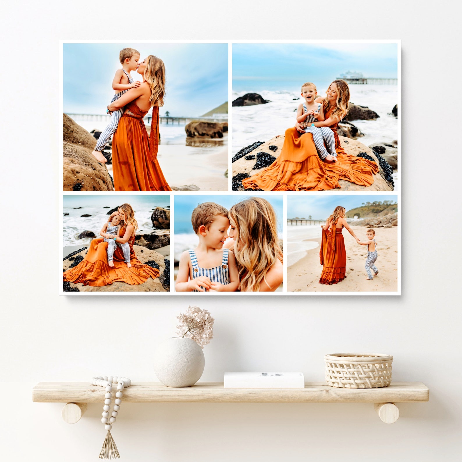 Personalized Photo Collage Canvas Family Photo Collage Print - Etsy