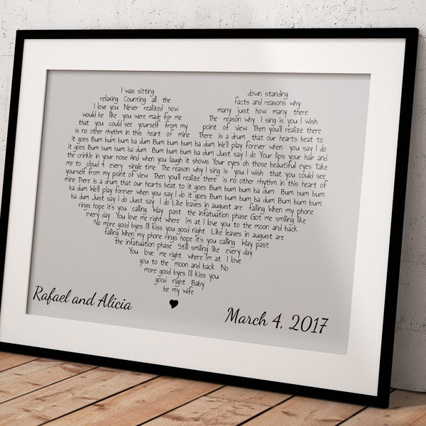 Heart Typography - Etsy