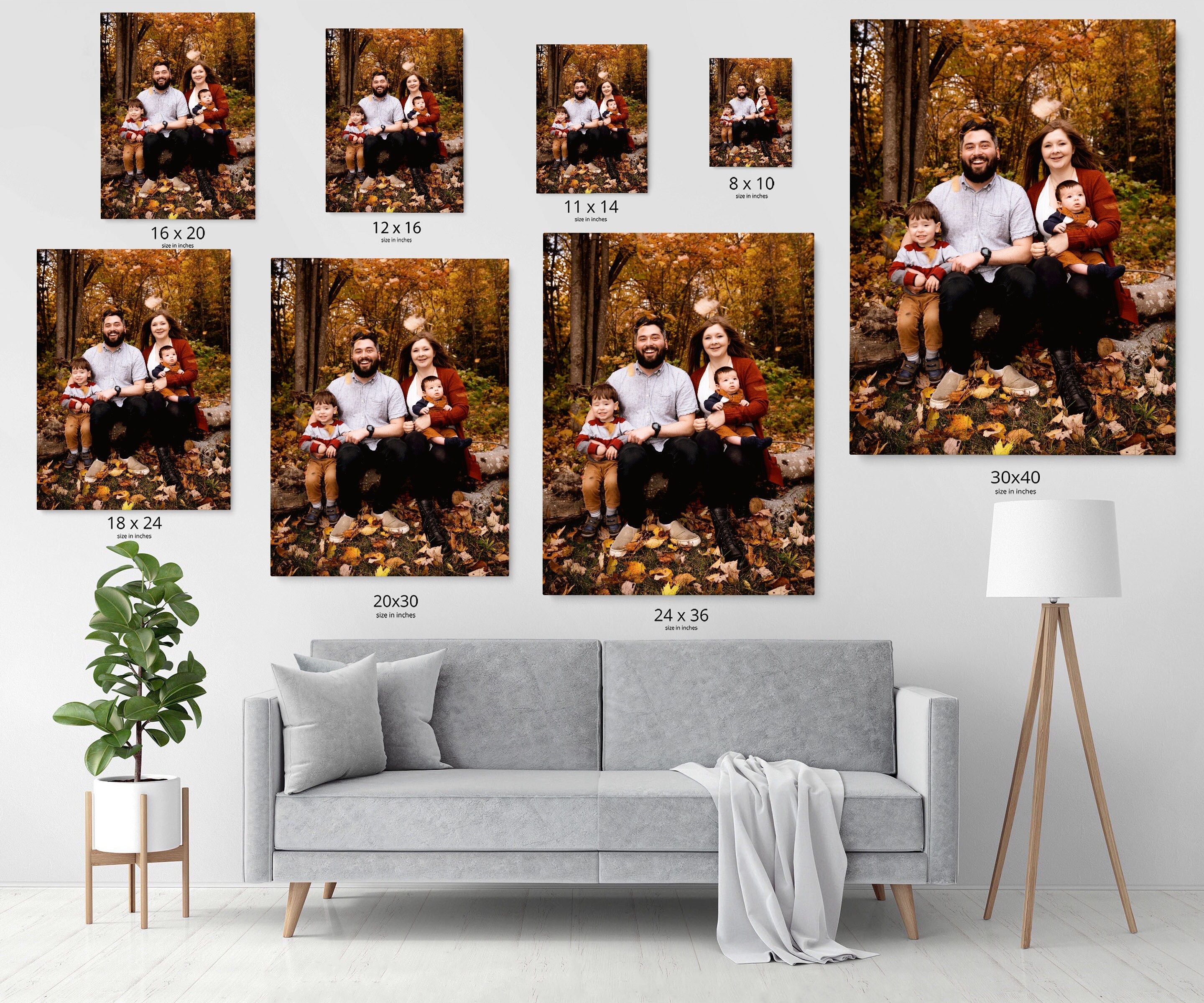 Family photo canvas print Photos to canvas Family picture | Etsy