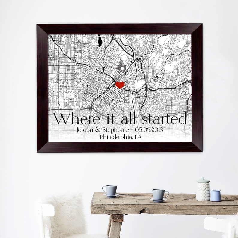 Custom Street Map, Custom City Art, Personalized Address Map, Going ...